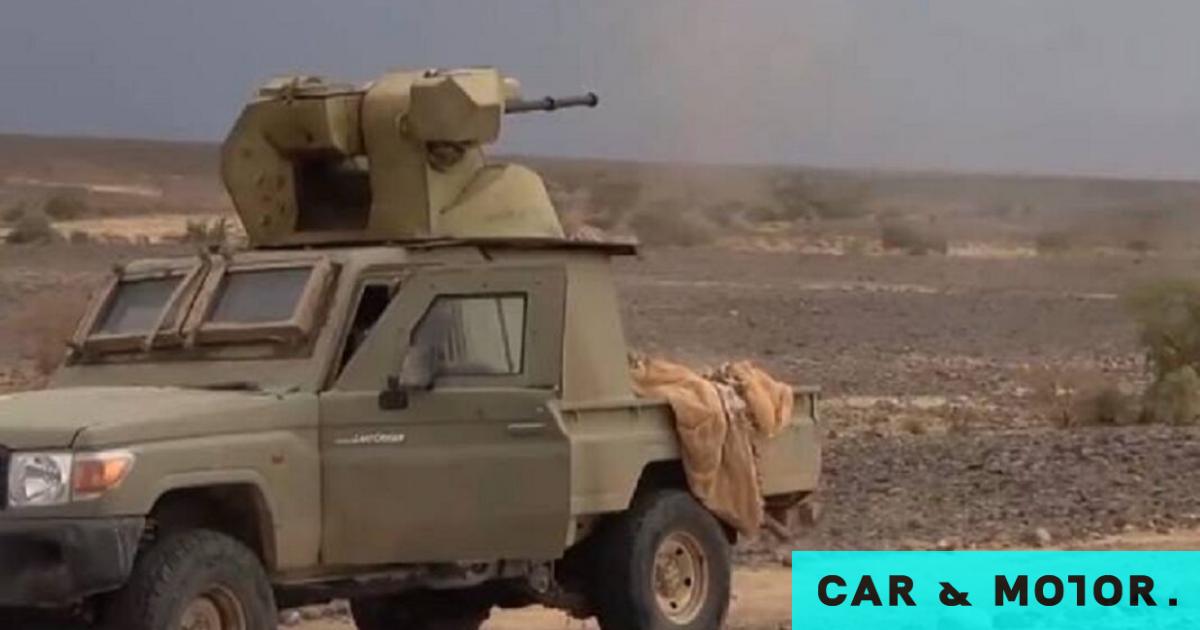 Οι αντάρτες της Υεμένης μετατρέπουν το Toyota Land Cruiser σε άρμα ...