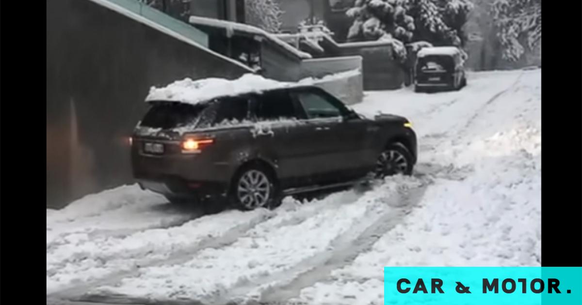 Ένα Land Rover νικήθηκε από τα χιόνια (Video) | carandmotor.gr