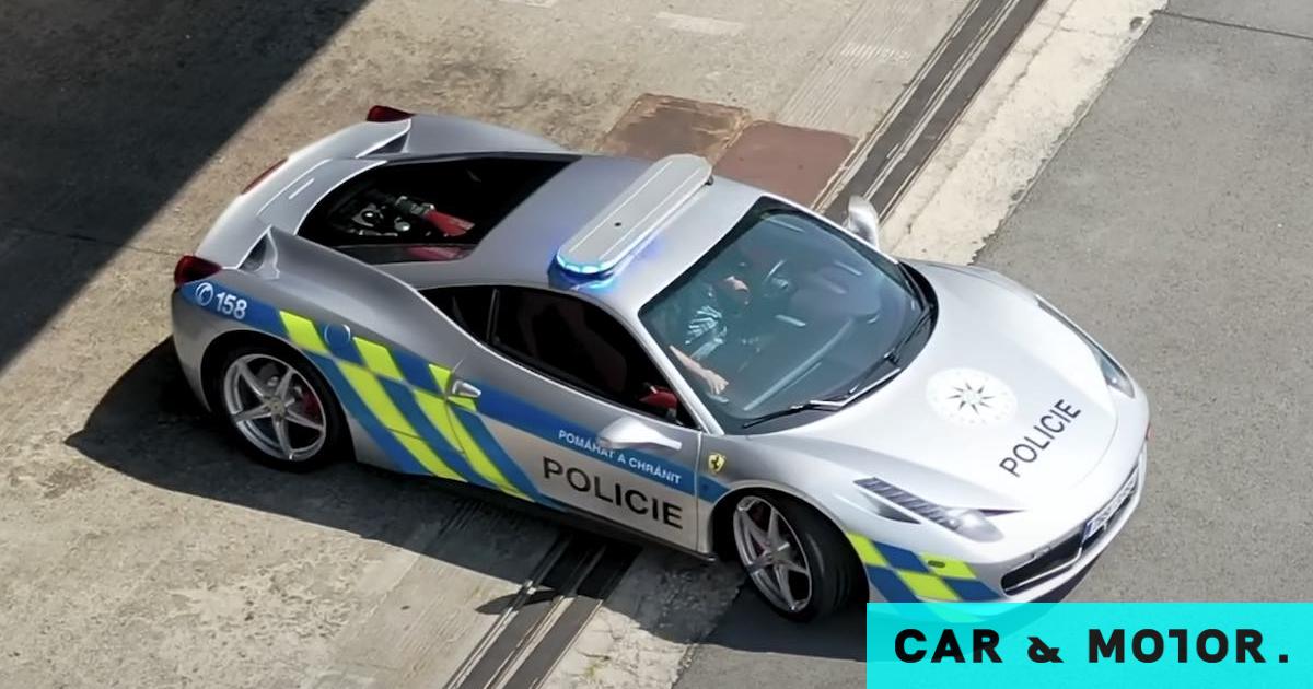 Στην Τσεχία οι αστυνομικοί κυκλοφορούν με Ferrari (Video) | carandmotor.gr