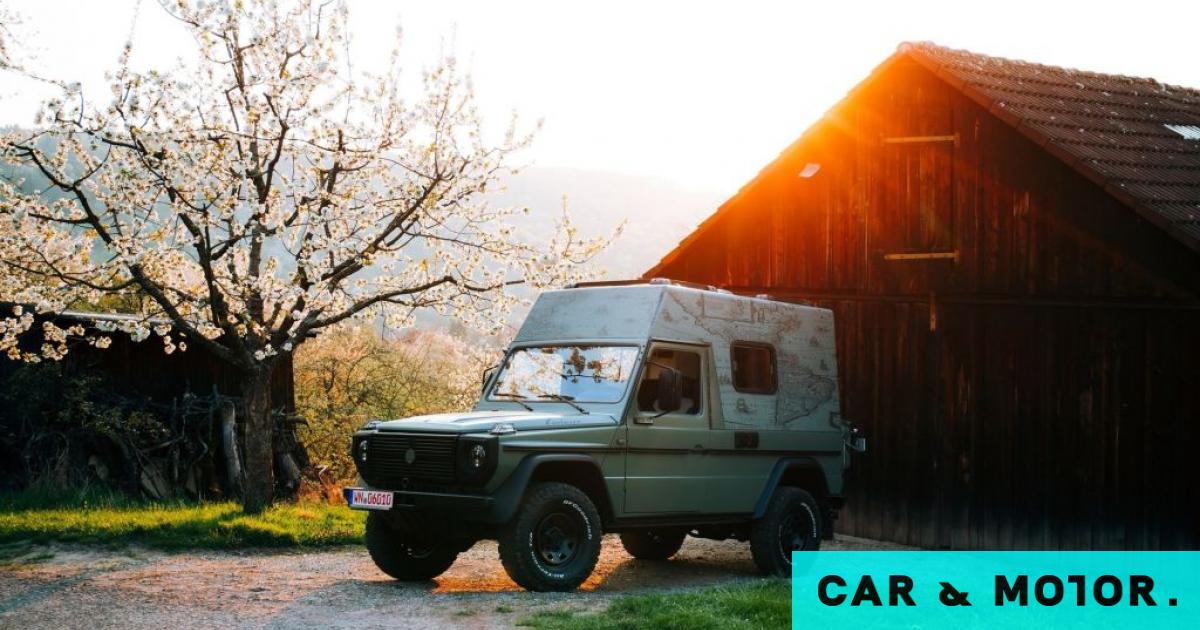 Mercedes Puch 230 GE: Ένα παντός καιρού και εδάφους camper | carandmotor.gr