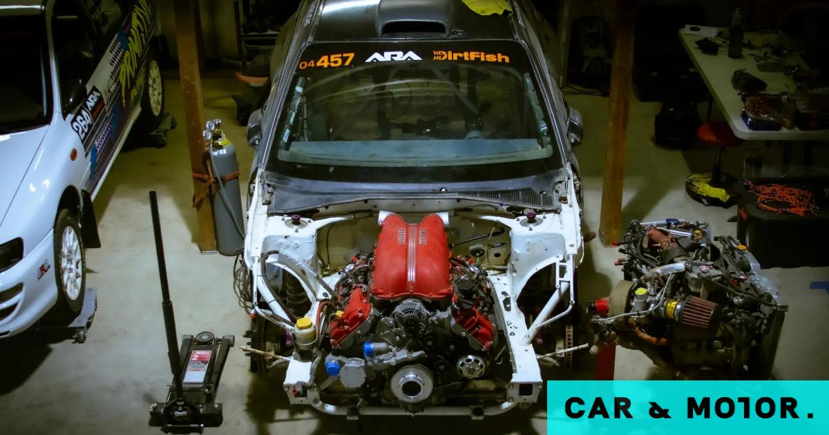 Αυτό το Subaru Impreza WRX STI έχει κινητήρα Ferrari | carandmotor.gr