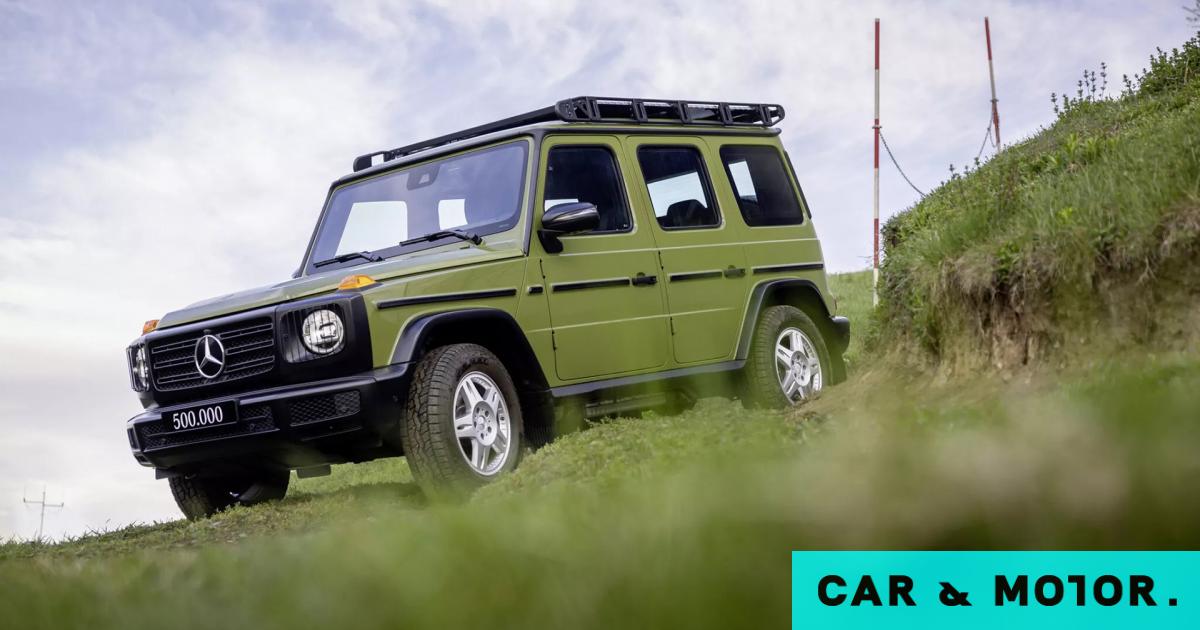 Η νεο-ρετρό Mercedes G-Class γιορτάζει την παραγωγή 500.000 μονάδων ...