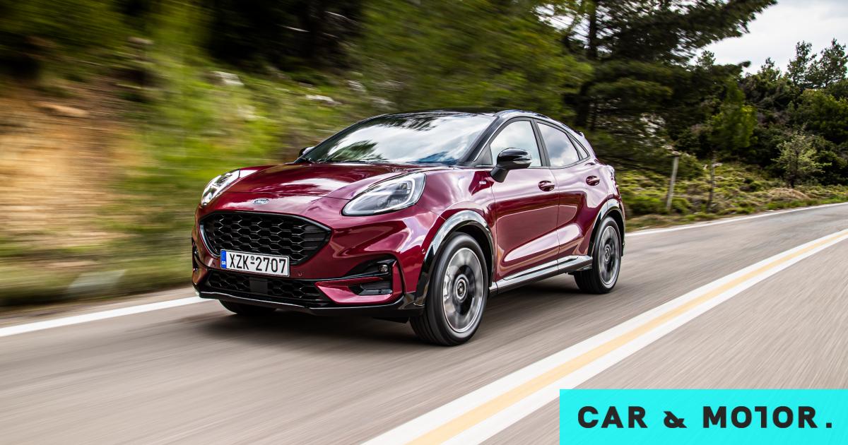 Δοκιμάζουμε το νέο Ford Puma Vivid Ruby των 155 ίππων | carandmotor.gr