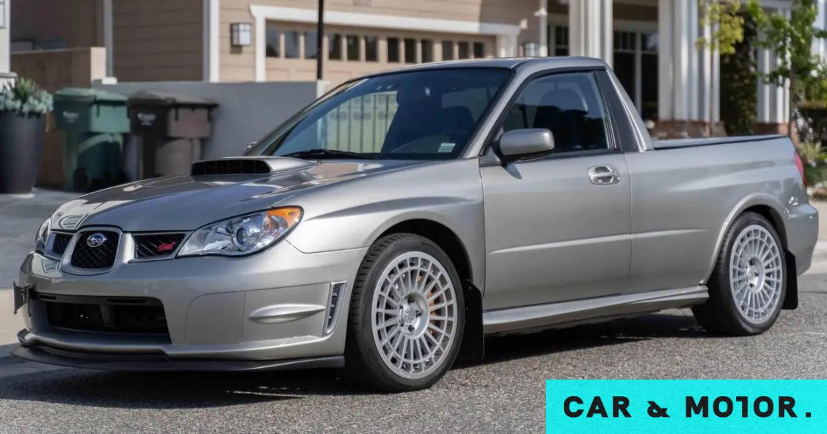 Το Subaru Impreza WRX STI μετατρέπεται σε pick-up | carandmotor.gr