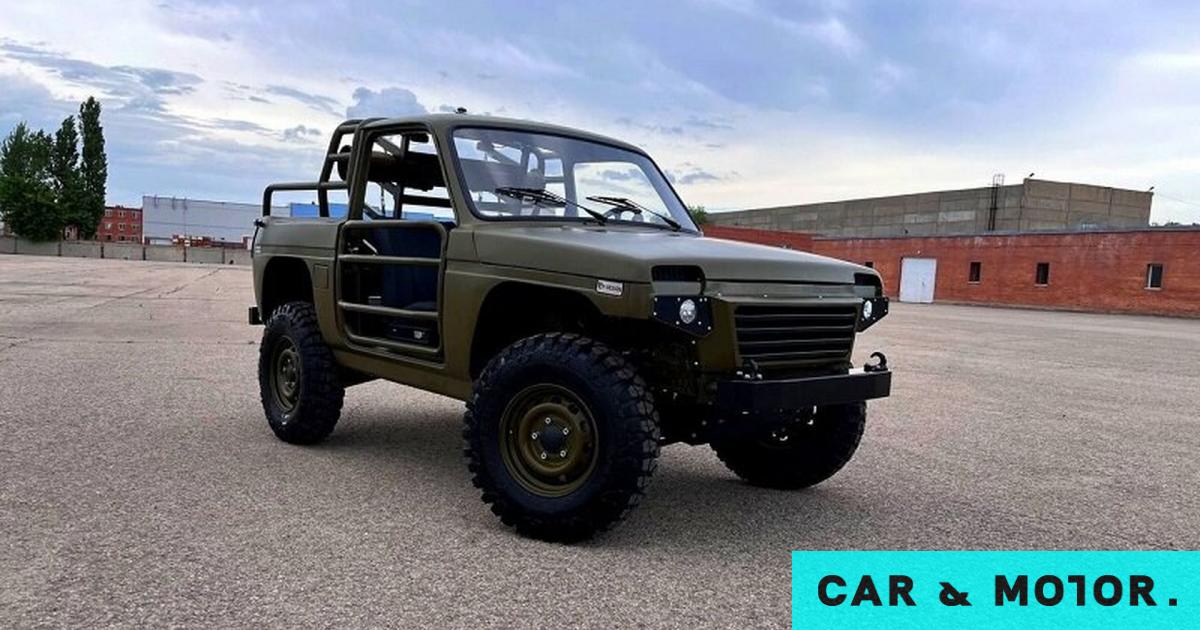 Το Lada Niva και σε στρατιωτικό όχημα | carandmotor.gr