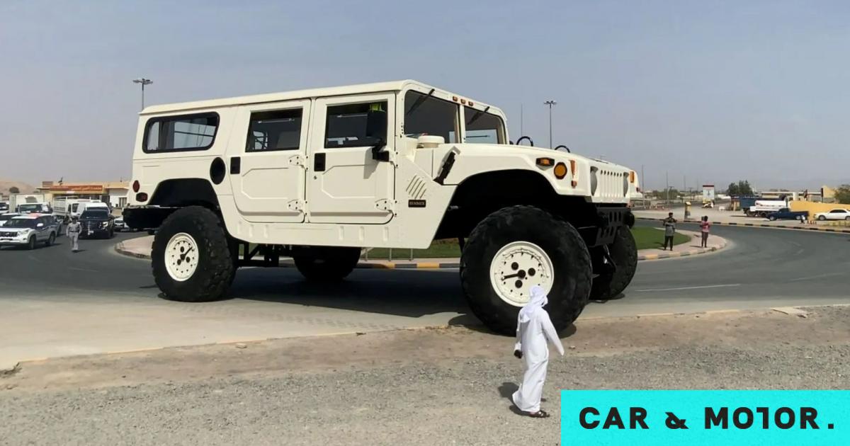 Το μεγαλύτερο Hummer στον κόσμο βγήκε στους δρόμους -Ποιος είναι ο ...