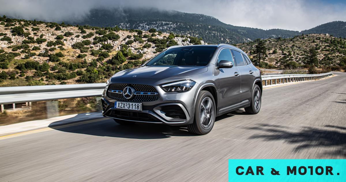 Δοκιμάζουμε τη νέα Mercedes-Benz GLA 250 e | carandmotor.gr