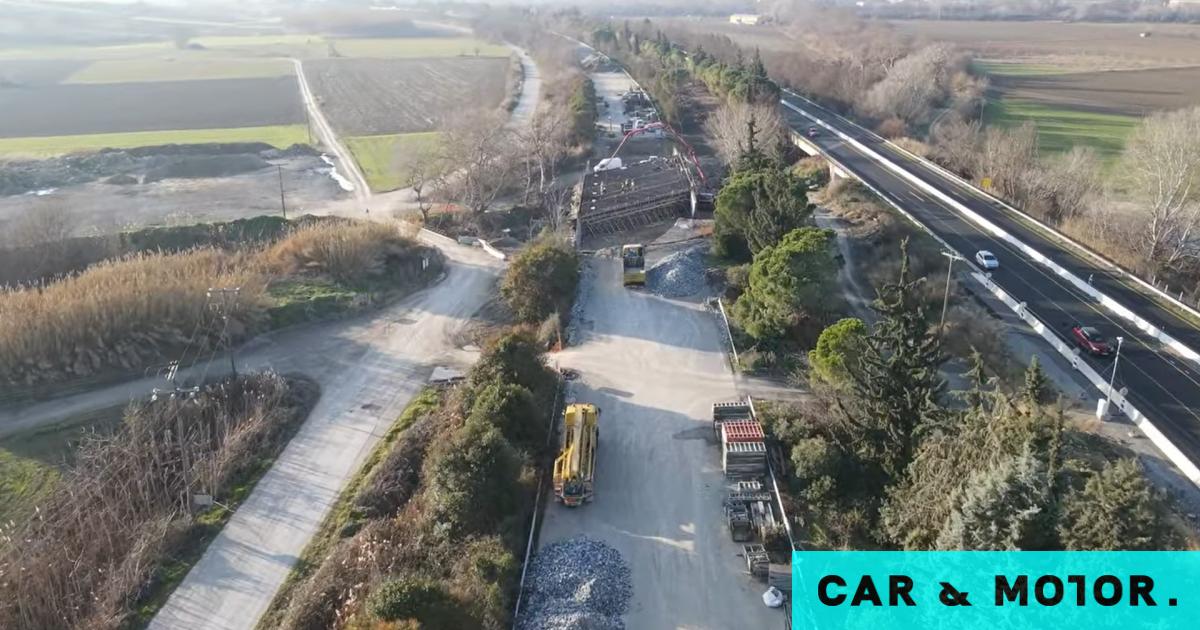 Αυτή είναι η νέα γέφυρα που κατασκευάζεται στην Εθνική Οδό Αθηνών ...