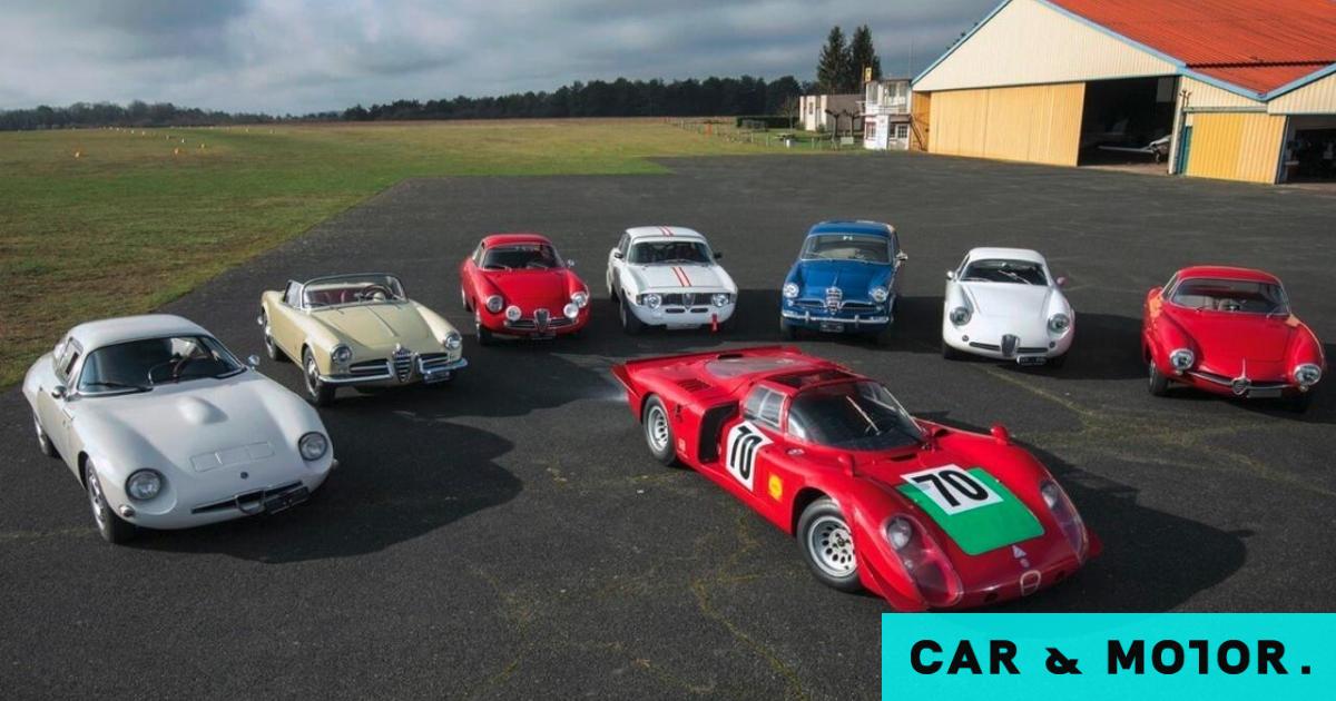 Στο «σφυρί» 8 ιστορικές και σπάνιες Alfa Romeo | carandmotor.gr