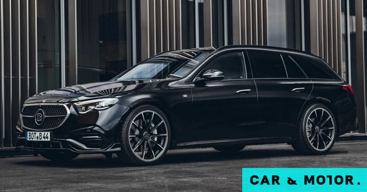 Η Brabus μετέτρεψε σε «θηρίο» ακόμα και τη Mercedes E-Class Estate ...