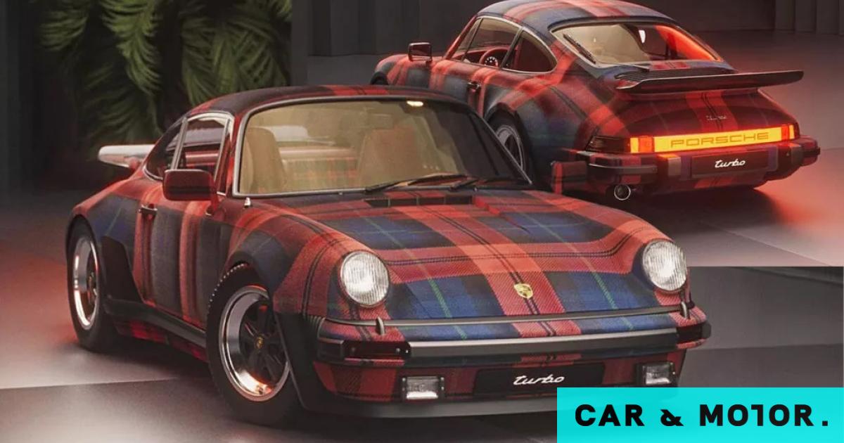 Η Porsche κάλυψε την 911 Turbo με καρό ύφασμα | carandmotor.gr