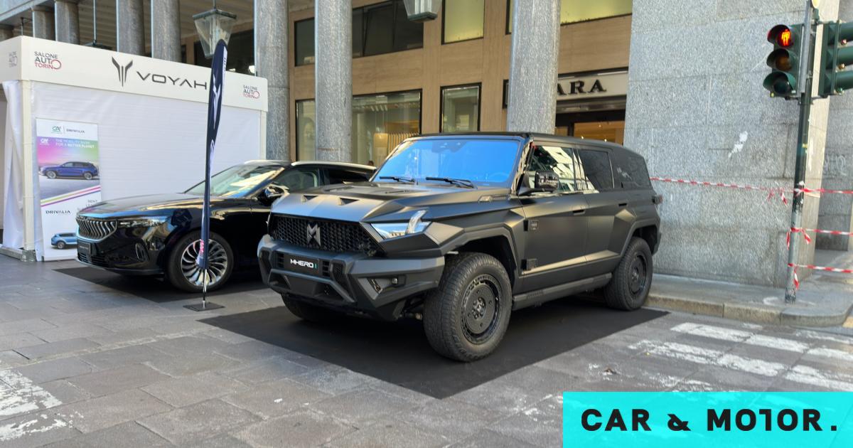 Αποστολή στο Τορίνο: Αυτό είναι το εντυπωσιακό Dongfeng MHero 1 των 1. ...