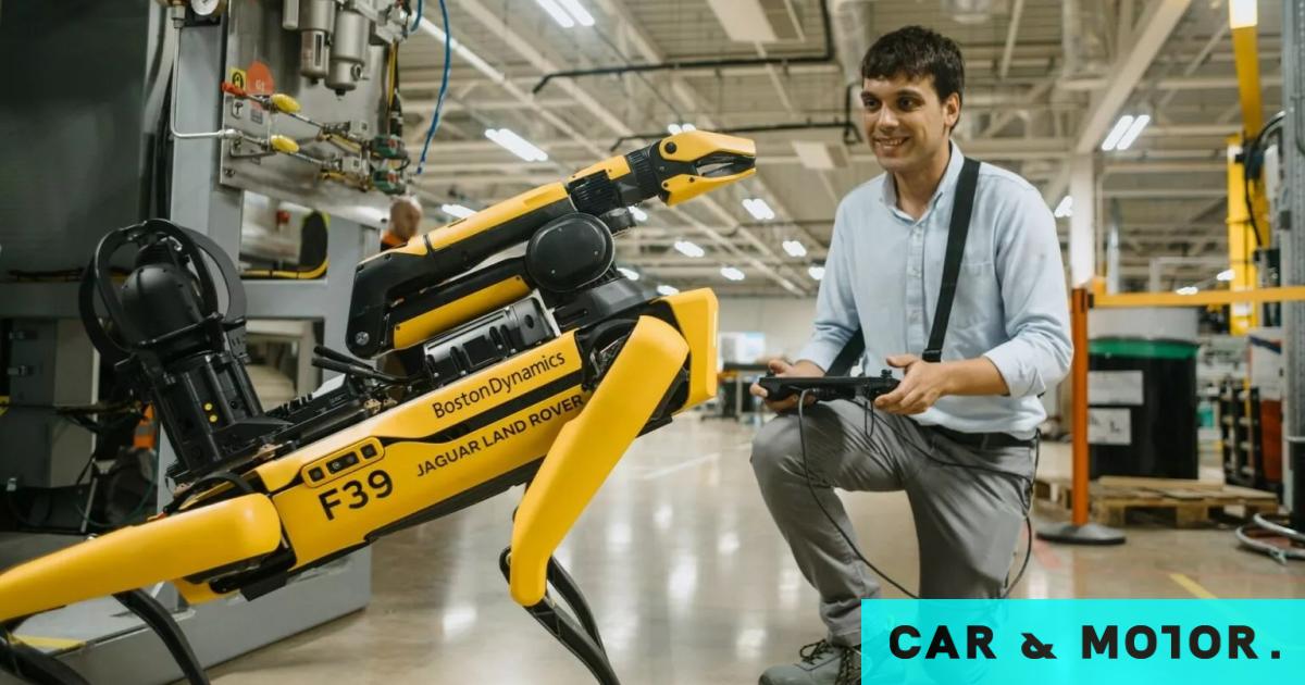 Robot σκύλος εργάζεται ασταμάτητα στην Jaguar Land Rover | carandmotor.gr