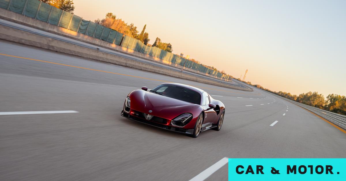 Το νέο supercar της Alfa Romeo δοκιμάζεται στα 240 χλμ./ώρα (video ...
