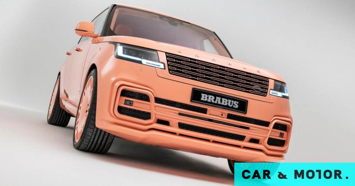 Αυτό είναι το Range Rover Brabus 600 Peetch | carandmotor.gr
