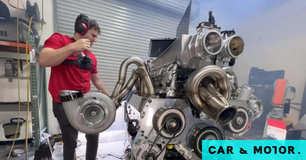 Απίστευτος κινητήρας με 12 ρότορες και 3 turbo αποδίδει 5.000 ίππους ...