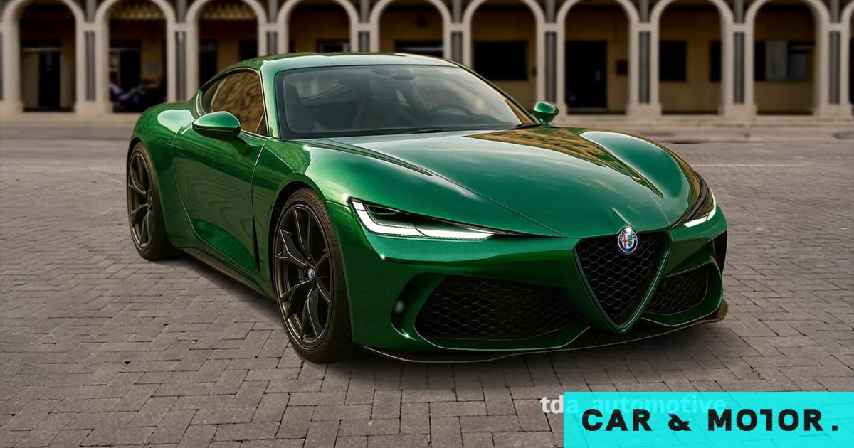 Το αυτοκινητικό όνειρο μιας σύγχρονης Alfa Romeo Giulia Coupe ...