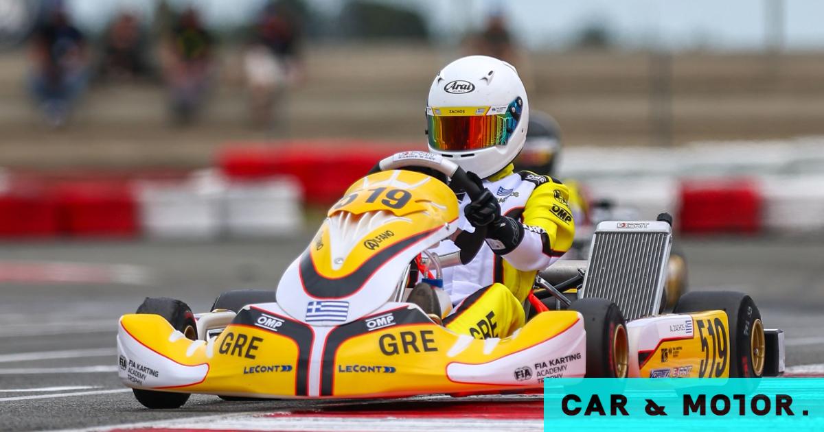 Η ώρα της πρεμιέρας του Θάνου Ζάχου στο FIA Karting Academy Trophy ...