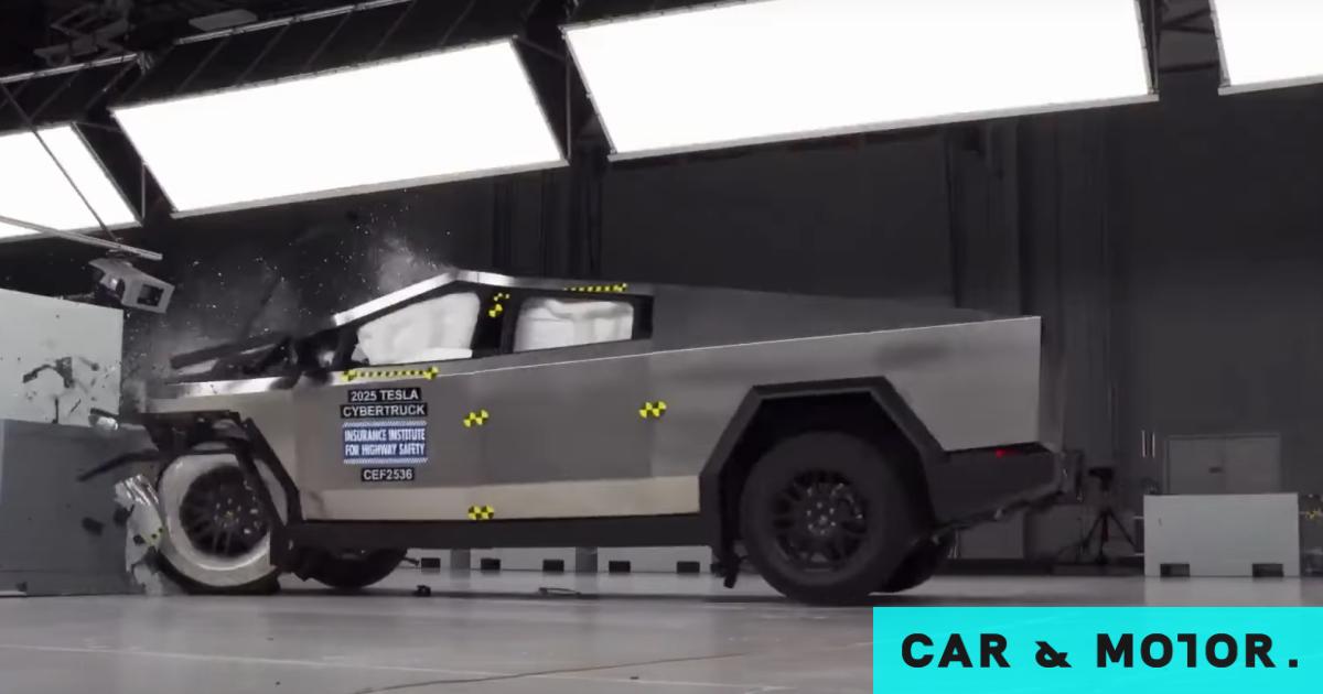 Το πρώτο crash test του Tesla Cybertruck -Τι έδειξε η δοκιμή ...