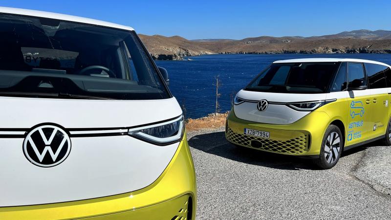 Το νέο Volkswagen ID. BUZZ στην αστική συγκοινωνία της Αστυπάλαιας ...