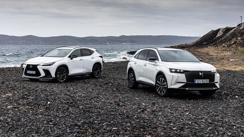 Συγκρίνουμε το DS 7 E-Tense των 300 ίππων με το Lexus NX 450h ...