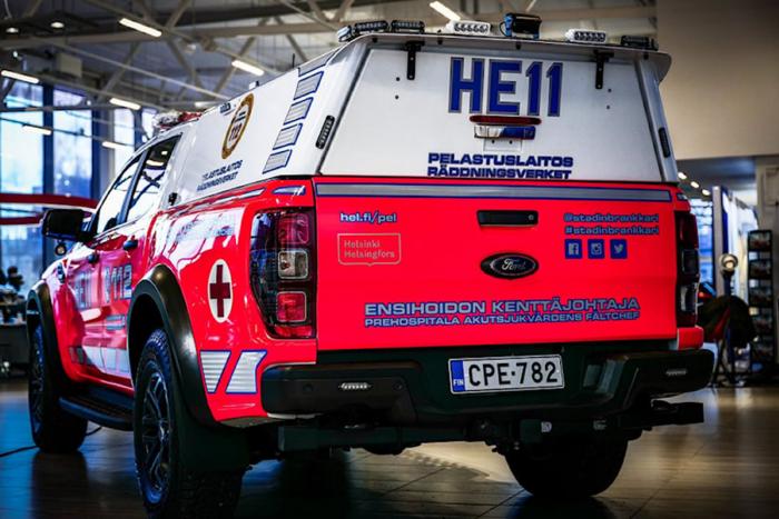 Το ασταμάτητο Ford Ranger Raptor μεταμορφώνεται σε πυροσβεστικό ...