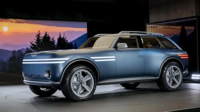 Το «διαστημικό» pick-up της Genesis που θα τα έβαζε με το Tesla ...