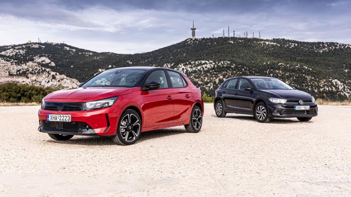 Συγκριτική δοκιμή: Opel Corsa 1.2 Turbo 100 PS AT8 vs VW Polo 1.0 TSI ...