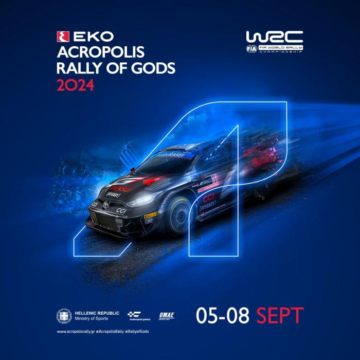 WRC: Πέντε μήνες για το ΕΚΟ Ράλλυ Ακρόπολις 2024 | carandmotor.gr