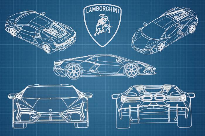 Διαρροή: Τα πρώτα επίσημα σχέδια της Lamborghini που θα διαδεχθεί την ...