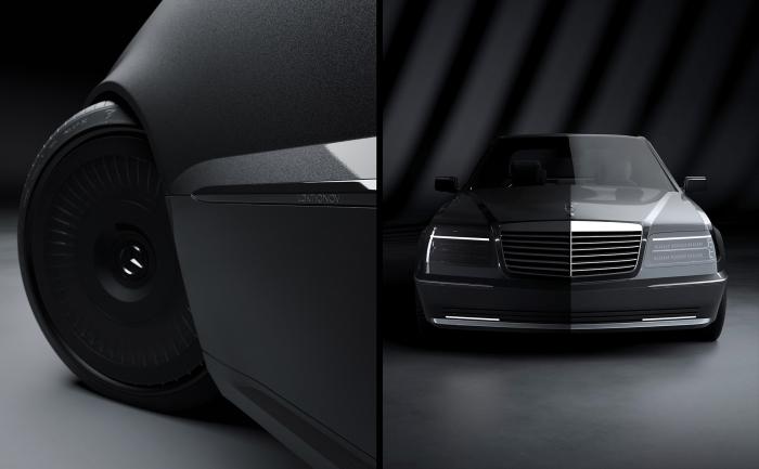 Επιστροφή στο μέλλον: Ένα restomod της Mercedes S-Class W 140 ...