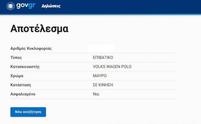 Μπορώ να βρω σε ποιον ανήκει η πινακίδα ενός οχήματος; Ποιες ...