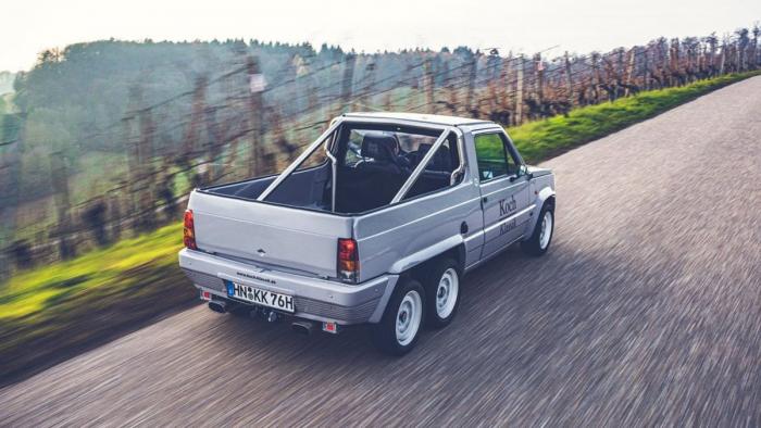 Το τρελό Fiat Panda με τους έξι τροχούς που πωλείται σε εξωφρενική τιμή ...