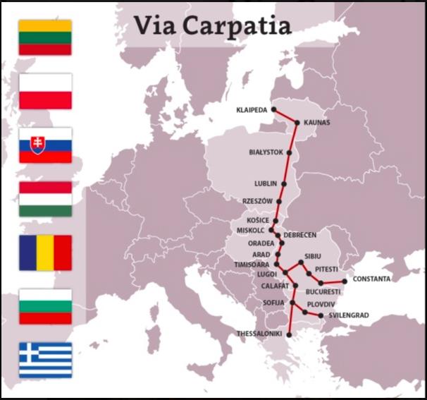 Via Carpatia: Ο νέος αυτοκινητόδρομος-ραχοκοκαλιά της Ευρώπης θα φθάνει ...