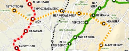 Μετρό Αθήνας: Πώς θα περνάει από τη Λεωφ. Κηφισίας και το γήπεδο της ...